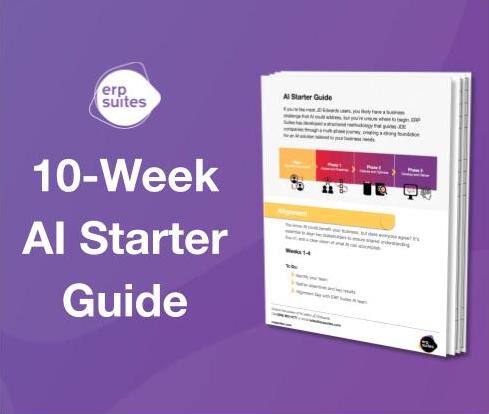 The Ai Starter Guide To Enterprise Ai Erp Suites
